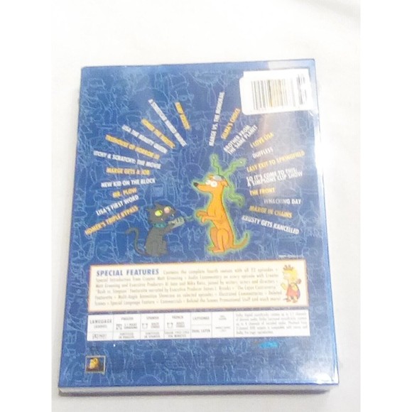 Media | The Simpsons The Complete Fourth Season Collectors Edition ...